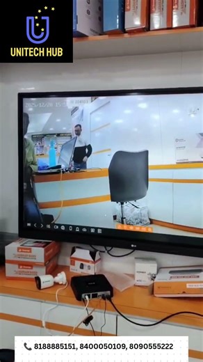 NVR inbuilt POE port in 4/8 CH. No worry about extra poe switch. #poeswitch #poe #cctv #cctvviral