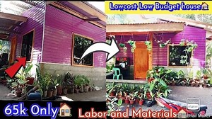 65kbudget Dreamhouse ng Security Guard half cladding, 9 Days lng Ginawa’Pwede na Matirahan’mas Mura pla itong Half Cladding kumpara sa Hardiflex. Congrats sir Adrian | Ref Egay Mix TV