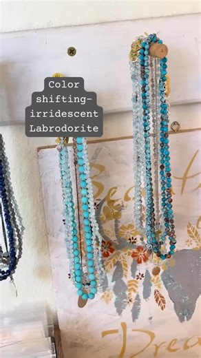 ✨ Awaken your inner mystic with the iridescent energy of labradorite. Our faceted labradorite necklaces are hand-knotted on luxurious silk, each bead chosen for its mesmerizing flashes of blue, green, and gold that shift like magic in the light. The facets intensify that natural glow, giving every piece a shimmering, otherworldly presence. Labradorite is known as a stone of transformation, intuition, and protection. It’s said to shield your energy, heighten your inner knowing, and illuminate the