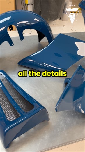 WET PAINT: We love the look of Billiard Teal, especially on our Summit Kit with chrome accessories. Check out all the custom parts we built for this customer's recent upgrade, including our Street Series Chin Spoiler, Wide Tire Kit, and Complete Speaker Lid Package. Ready to transform your bike? Let us know how we can help with your next upgrade! | Bad Dad Custom Motorcycle Finishes