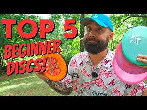 MY TOP 5 BEST BEGINNER DISCS!! | Beginner Disc Golf Tips