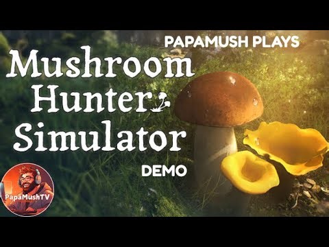 Checking out this foraging game | MUSHROOM HUNTER SIMULATOR | DEMO