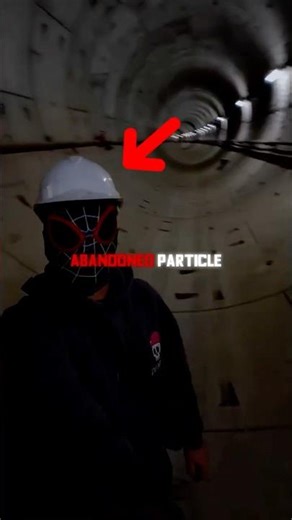 He lives in a particle colider?! #scary