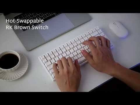 RK Royal Kludge RK84 Typing Sound Test