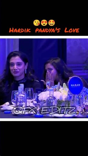 HARDIK PANDYA'S LOVE 😚❤️‍🩹...#actingchallenge