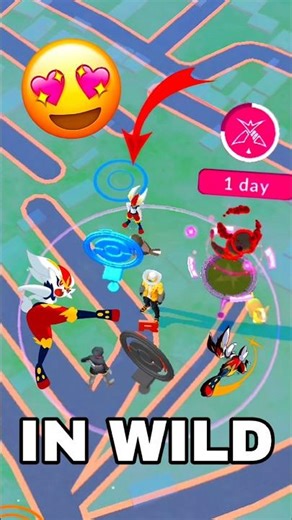 Getting Rank 46 Cinderace in #pokemongo #cinderace #wildpokemon #pokemongo