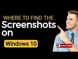 Find the screenshots on windows 10 | How to find the folder of saved screenshots