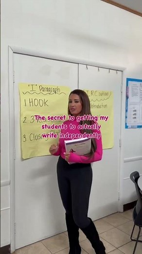 How I got my students to start writing without me reteaching every step.🤞