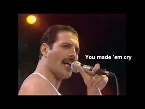 Queen Radio ga ga live + lyrics