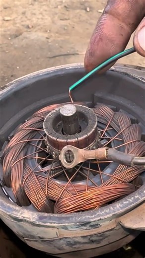 assembling an electric dynamo