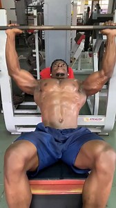 33K views · 1.9K reactions | Its a savage chest day. Started with some cable fly, got a good pump, moved on to flat bench barbell press, flat bench dumbell press, Incline bench dumbell press, Incline barbell press, and ending with decline dumbell press. | Amouzou Caleb | Facebook