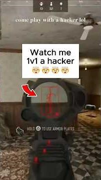 I kill raced a hacker in Warzone