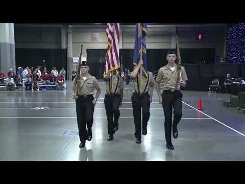 National Color Guard Contest - JROTC Class