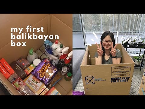 what's in my forex cargo balikbayan box | sydney australia to philippines