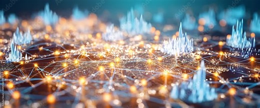 Cinematic close-up of a digital network map glowing with data points, as lights flicker gently across the surface; camera slowly pans over the scene, highlighting global connectivity and technology.