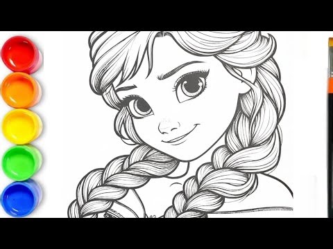 How to draw Princess Anna | Easy Step by step | Disney Frozen