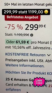 ⸻ 💻 🔥 Wahnsinns-Deal auf Amazon: Notebook für 299 € statt 1.199 €! 🔥 Wir haben gerade ein richtig starkes Schnäppchen entdeckt: ➡️ Marken-Notebook für nur 299 € (statt 1.199 € UVP!) Das ist ein satter Rabatt von 900 € – aber der Deal wird sicher nicht lange verfügbar sein! 😱 🟢 Nur für kurze Zeit – solange der Vorrat reicht! 💬 Schreib „LINK“ in die Kommentare, wenn du ihn brauchst! 📩 Oder markiere jemanden, der gerade ein Notebook sucht. 💾 Am besten speichern oder teilen, bevor es zu spät