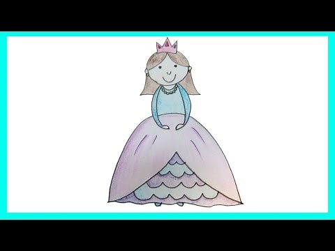 How To Draw Disney Princess Step By Step