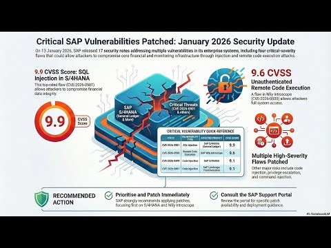 (Podcast) SAP SECURITY ALERT: The 17 Patches You Can't Ignore!