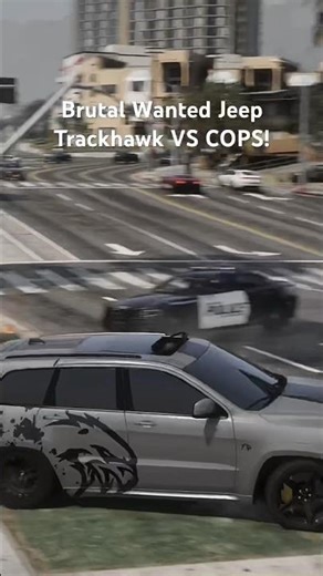 1500Hp Trackhawk Vs Cali POLICE!! #trx #ram #srt #srt8 #trackhawk #dodge #1000hp #hellcat #fastcar