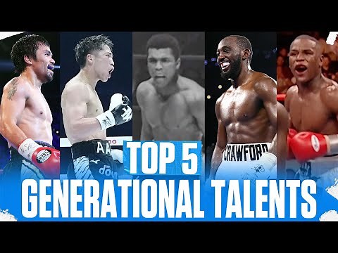 Top 5 Greatest Generational Talents In Boxing History | TOP RANK'D