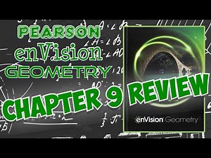 Geometry Chapter 9 Review for Pearson enVision Common Core 2018 (Topic 9: Coordinate Geometry)