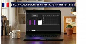 Student Planner Excel "dark Mode" • Automatic GPA Calculator • Grade & Timetable Management • French Template • Study Organization - Etsy Canada