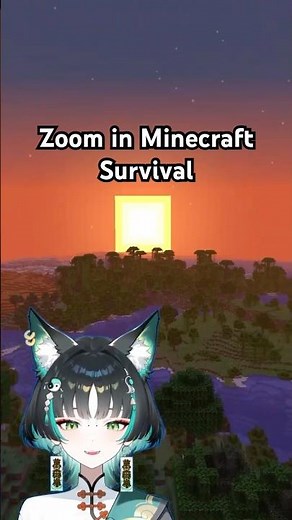 Zoom in Minecraft Survival #minecraft #minecraftip #minecraftshorts #minecraftsurvival #spyglass