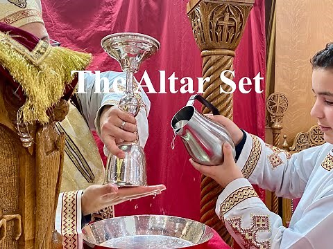 Altar Set: Parts & How to Clean After Liturgy