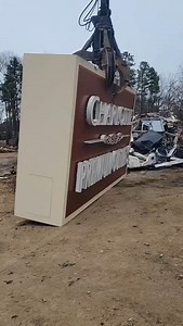 17K views · 3.5K reactions | I think this is the biggest sign we have ever recycled. #Scrap-Life #recycle #recycling #steel #aluminum | Michael's Scrap-Life | Facebook