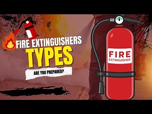 Fire Extinguisher Types and Uses | Class A B C D F Explained @nationalacademypcr