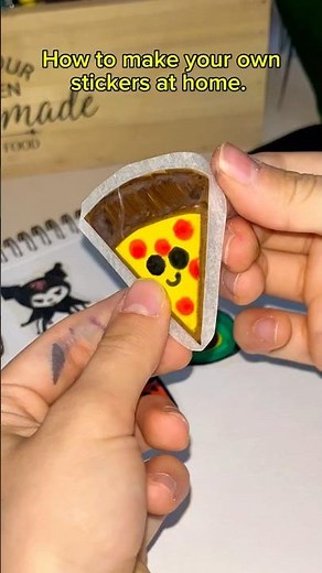 How to make your own stickers at home. #kids