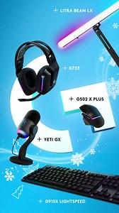 This holiday, give The Gift to Play Like A Pro with Logitech G’s elite gaming bundle. Upgrade your gear for top-tier performance and game like the best.  Pro-Level Precision  Ideal for gamers who want more Unwrap the magic and #KEEPPLAYING | Logitech G | Facebook