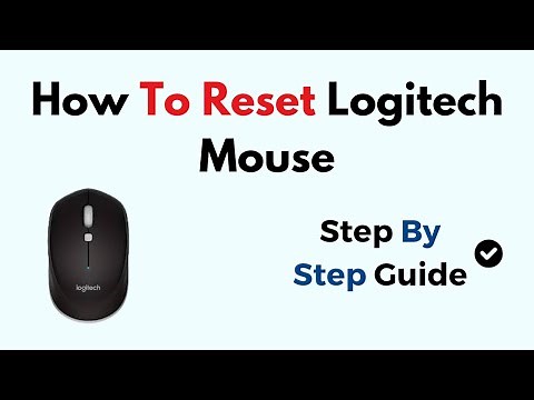 How To Reset Logitech Mouse