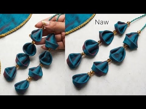 New Trending Latkan Design 2026 | Stylish DIY Latkan for Blouse & Lehenga | simple latkan making |