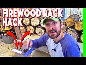 Termite Proof DIY Firewood Storage Rack (How To Build)