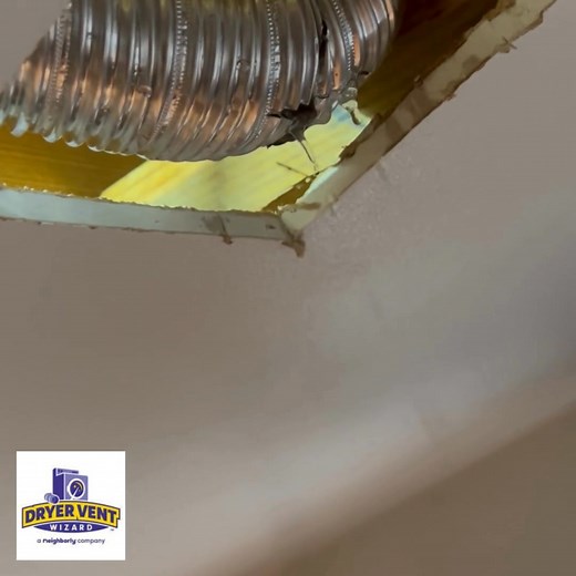 🚨 Dryer Vent Disaster Averted! Customer had their vent “cleaned” by another company… and it actually made things WORSE. We found a semi-rigid / slinky foil vent line completely packed with lint AND water. 🔥 These types of lines cannot be cleaned properly and are not code compliant or fire safe. We replaced the entire line with solid metal — now it’s safe, efficient, and venting correctly. If your dryer takes forever to dry, don’t wait. Call the experts! 📅 Schedule online: www.hamptonroadsdrye