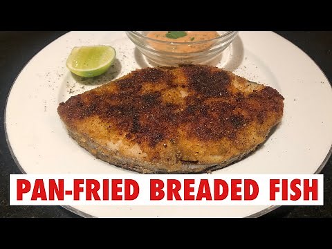 How to make Crispy Pan-fried Fish|| Fried fish simple recipes|| Breaded Pan-fried Fish