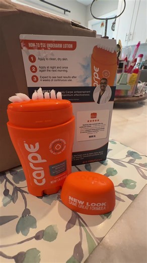 Carpe Antiperspirant: Triple Action for Ultimate Protection