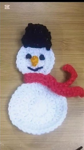 Cute Crochet Snowman – Easy & Quick Tutorial 🧶⛄