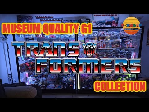 Massive G1 Transformers Museum Style Collection