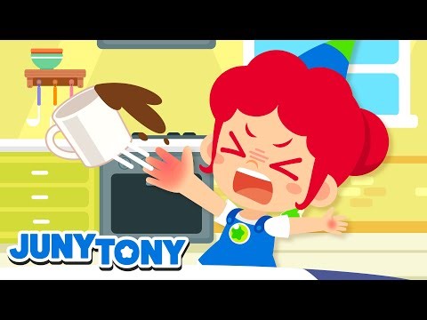I Got a Boo-Boo at Home 🤕 Be Careful, It’s Hot! | Safety Songs for Kids | JunyTony
