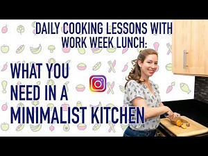 Kitchen Tools: Essential list of kitchen equipment for a small space