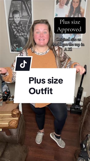 Plus size ladies running and grab up this top definitely go down a size or two or maybe even three this is super oversized so beautiful perfect for fall winter and be sure to grab up your leggings while they’re on a stupid sale #plussizefashion #plussize #plussizeclothing #tiktokshopfalldealsforyou #warmupfortheholidays