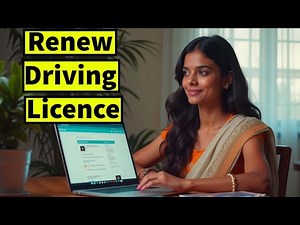 Renewal of Driving Licence Online
