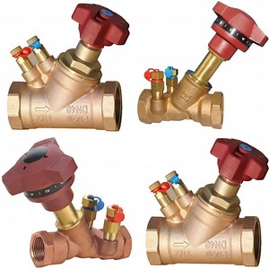 [Hot Item] Bronze Body Thread End Static Manual Balancing Valve