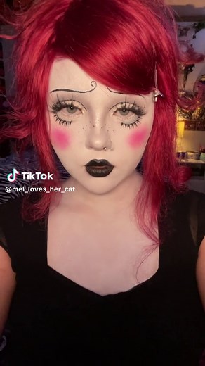 Exploring Creative Makeup: Ruby Gloom Cosplay Transition