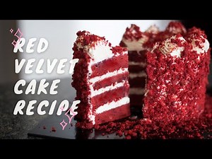Perfect Red Velvet Cake with Cream cheese frosting| How to make Red velvet cake(Step by Step Method)