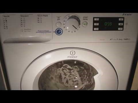 Washing Machine Indesit XWE 61452 - "Auto Clean"