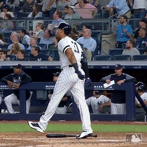 🚨 HISTORY ALERT 🚨 The New York Yankees have tied the 2002 Texas Rangers for the all-time record of 27 straight games with a HR! | MLB